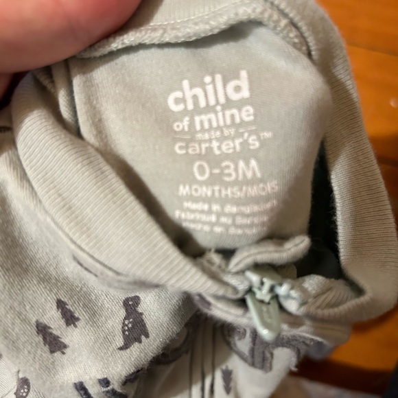 Carter's | One Pieces | 33 Child Of Mine By Carters Blue Grey Little ...